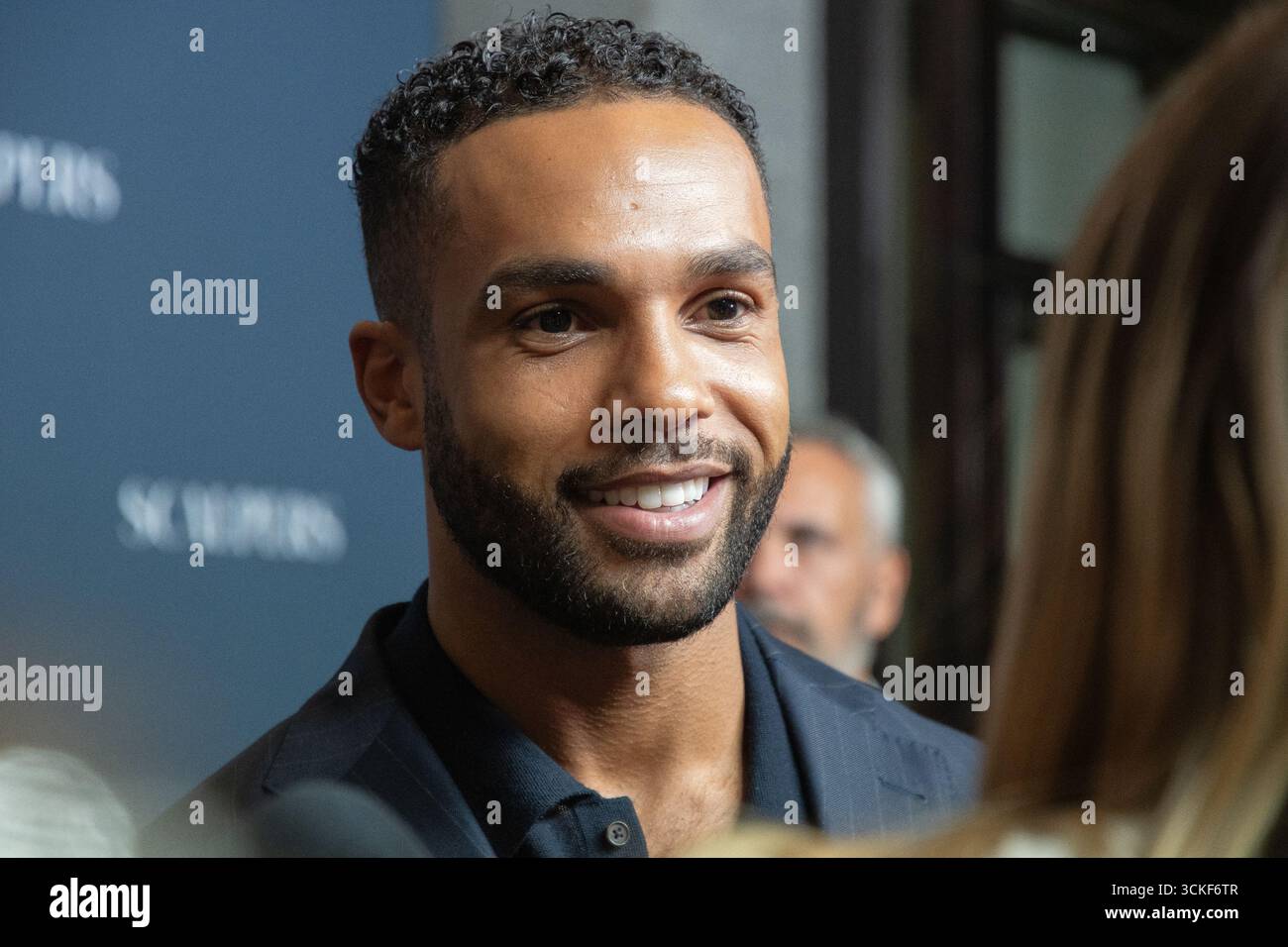 Actor Lucien Laviscount during SCALPERS presents its new campaign at ...
