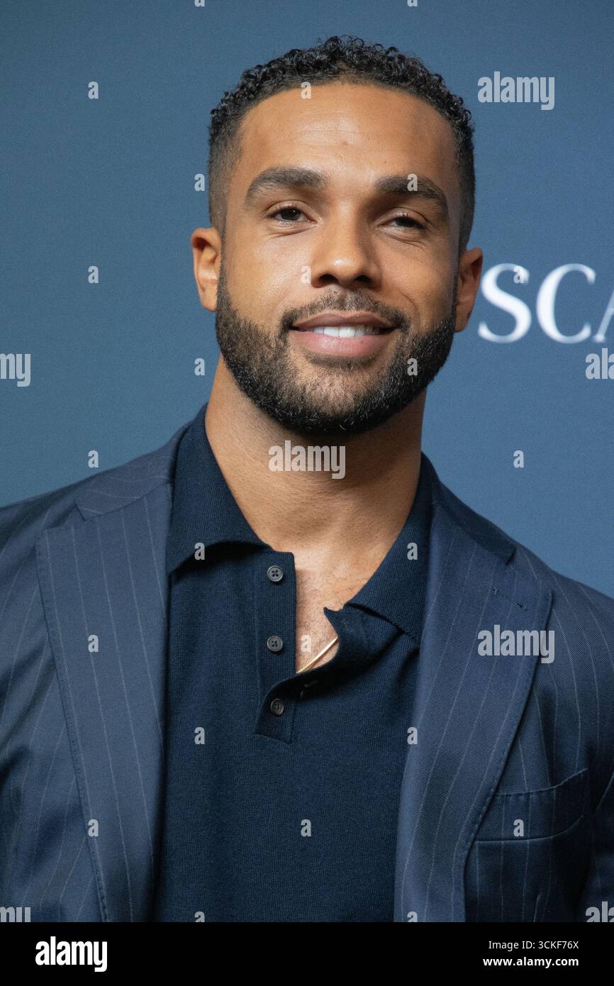 Actor Lucien Laviscount during SCALPERS presents its new campaign at ...