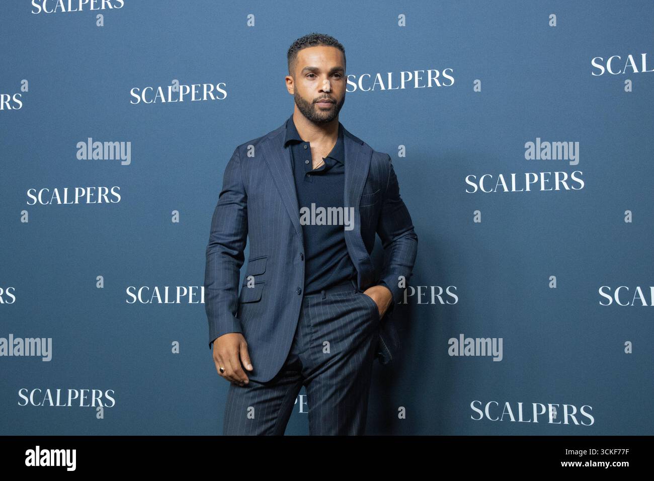 Actor Lucien Laviscount during SCALPERS presents its new campaign at ...