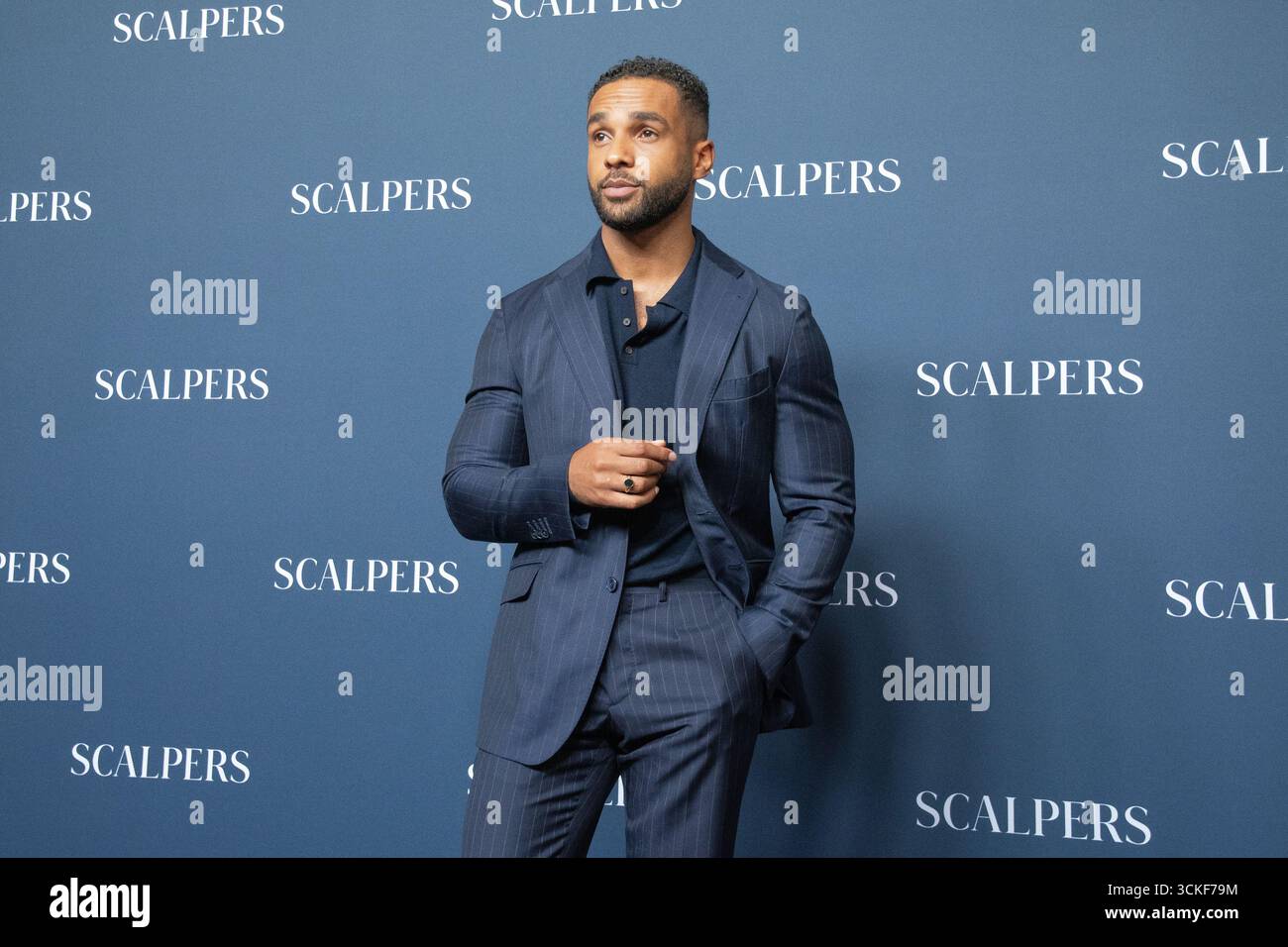 Actor Lucien Laviscount during SCALPERS presents its new campaign at ...