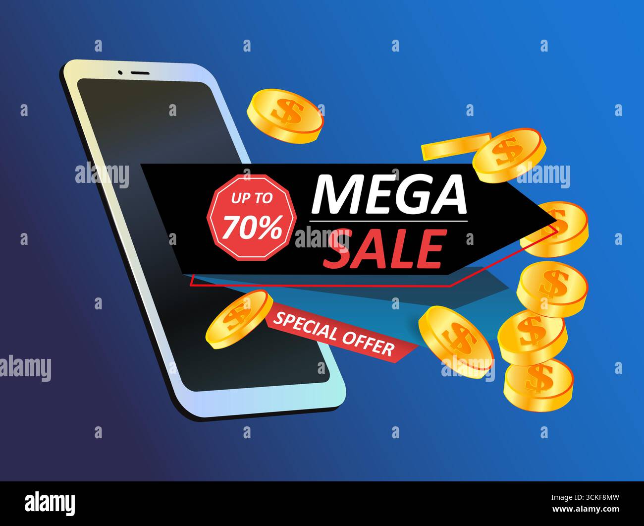 Finance screen Stock Vector Images - Alamy