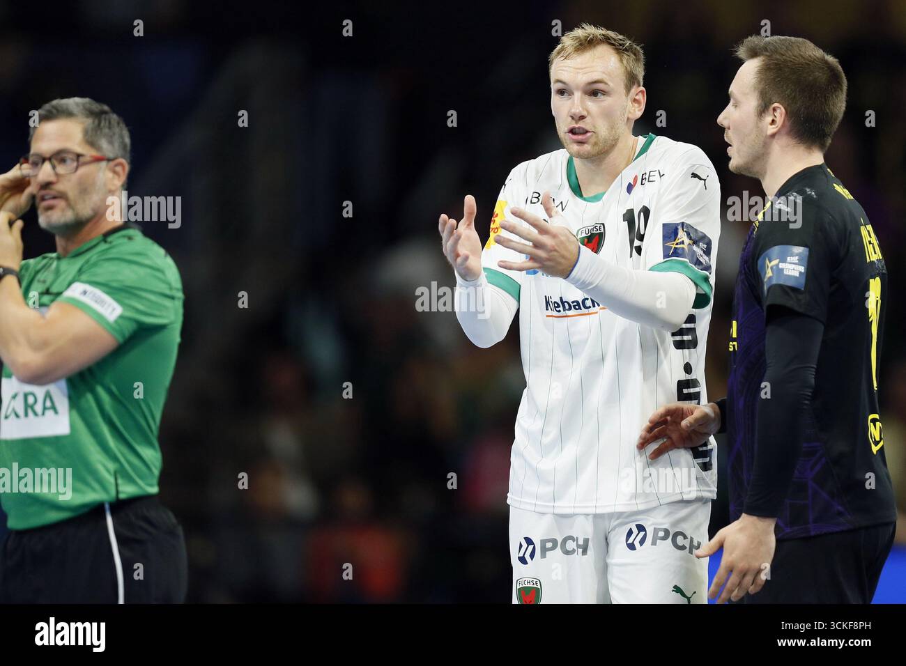 Mathias GIDSEL of Füchse Berlin during the EHF Champions League, Group Phase, handball match ...