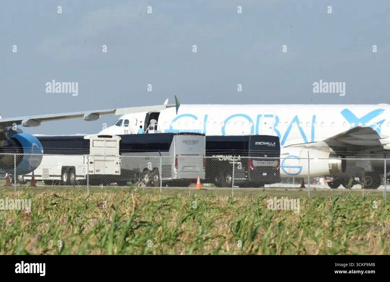 FILE - People board a plane in Harlingen, Texas, Aug. 31, 2025, as four ...