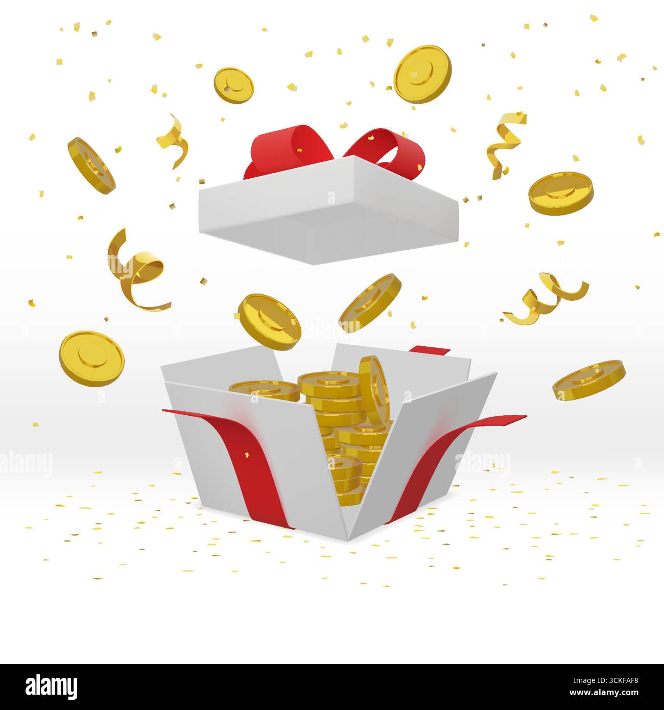 Big open box Stock Vector Images - Alamy