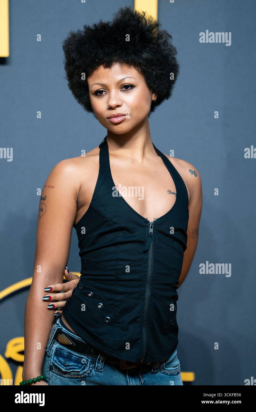 Myha'la attends the "Swiped" European Premiere at the Curzon Mayfair ...