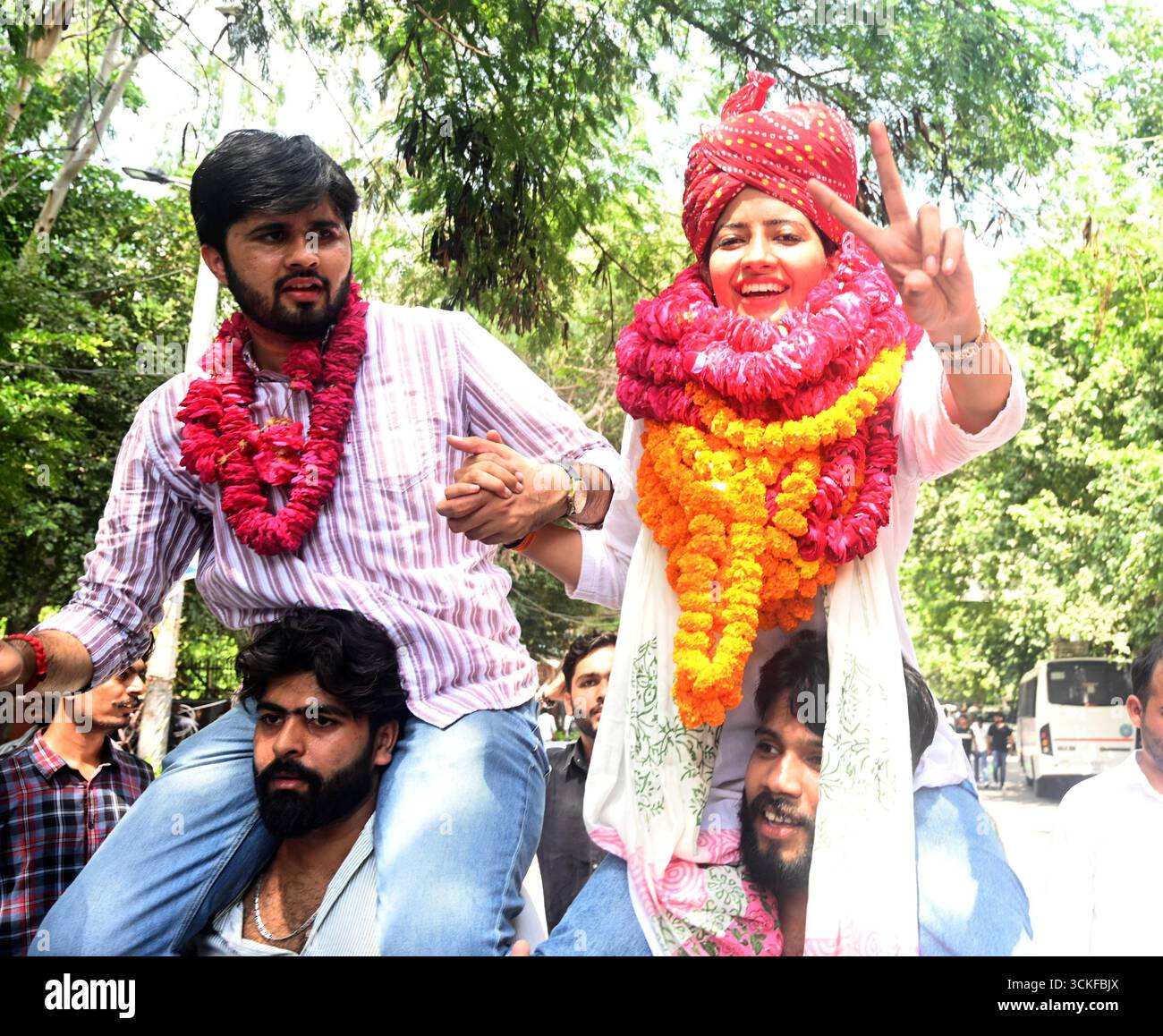 NEW DELHI, INDIA - SEPTEMBER 11: NSUI President Candidates for DUSU ...