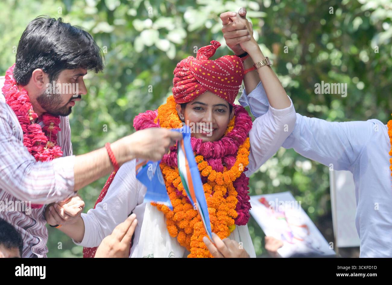 NEW DELHI, INDIA - SEPTEMBER 11: Joslyn Nandita Choudhary President ...