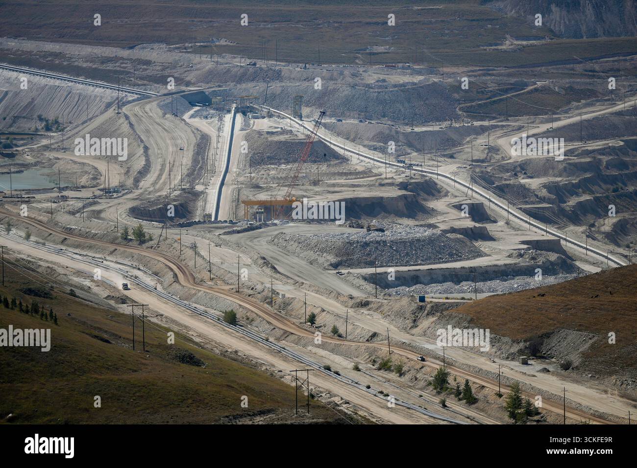 Teck Resources' Highland Valley Copper Mine is seen near Logan Lake, B ...