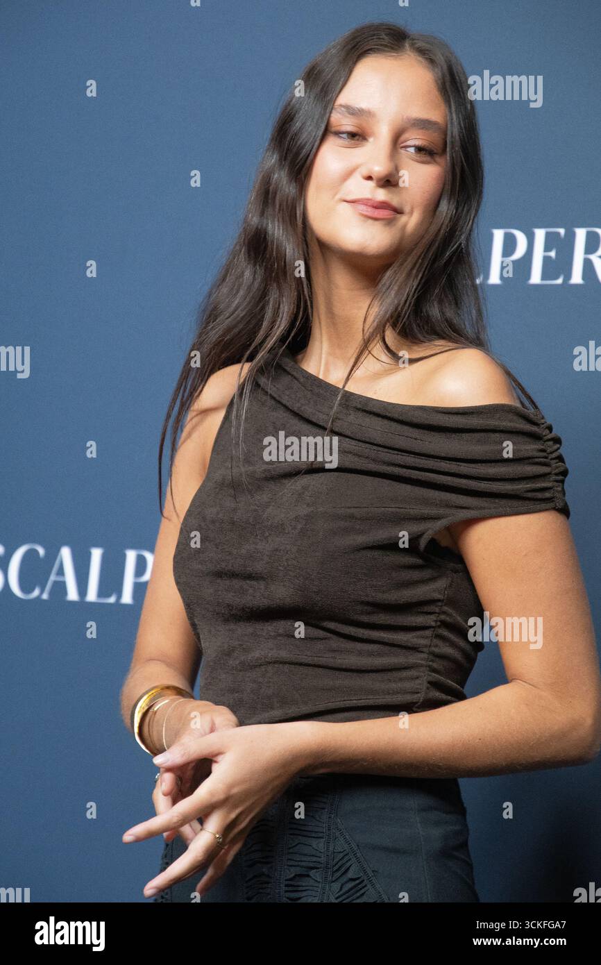 Victoria Federica attends the presentation of SCALPERS new campaign at ...