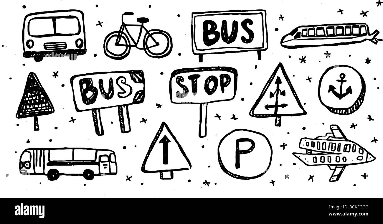 Whimsical signs Cut Out Stock Images & Pictures - Alamy