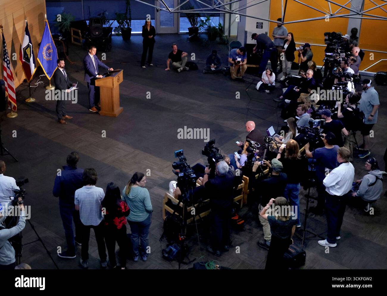 Beau Mason, commissioner of the Utah Department of Public Safety, at ...