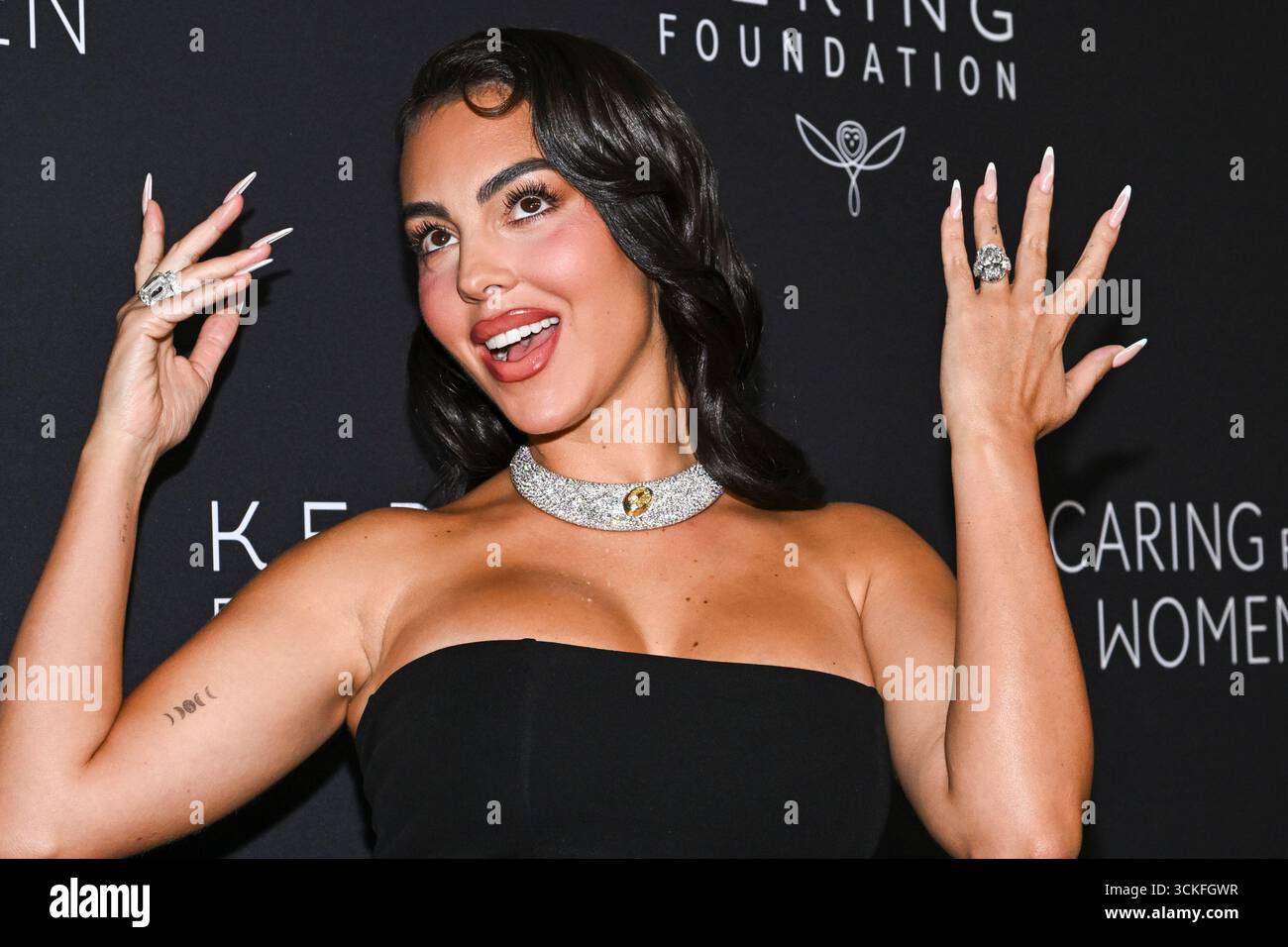 Georgina Rodríguez attends the Kering Caring for Women Dinner at The ...