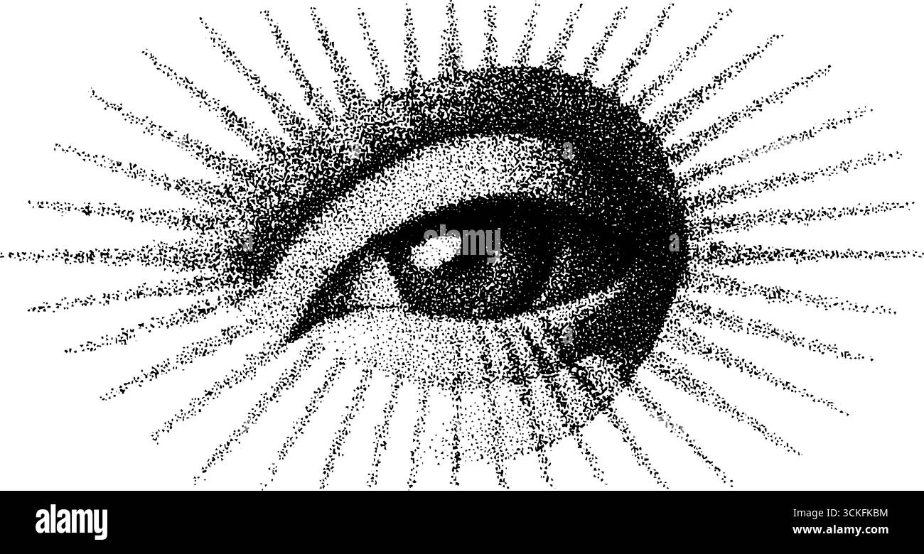 Third eye point Stock Vector Images - Alamy
