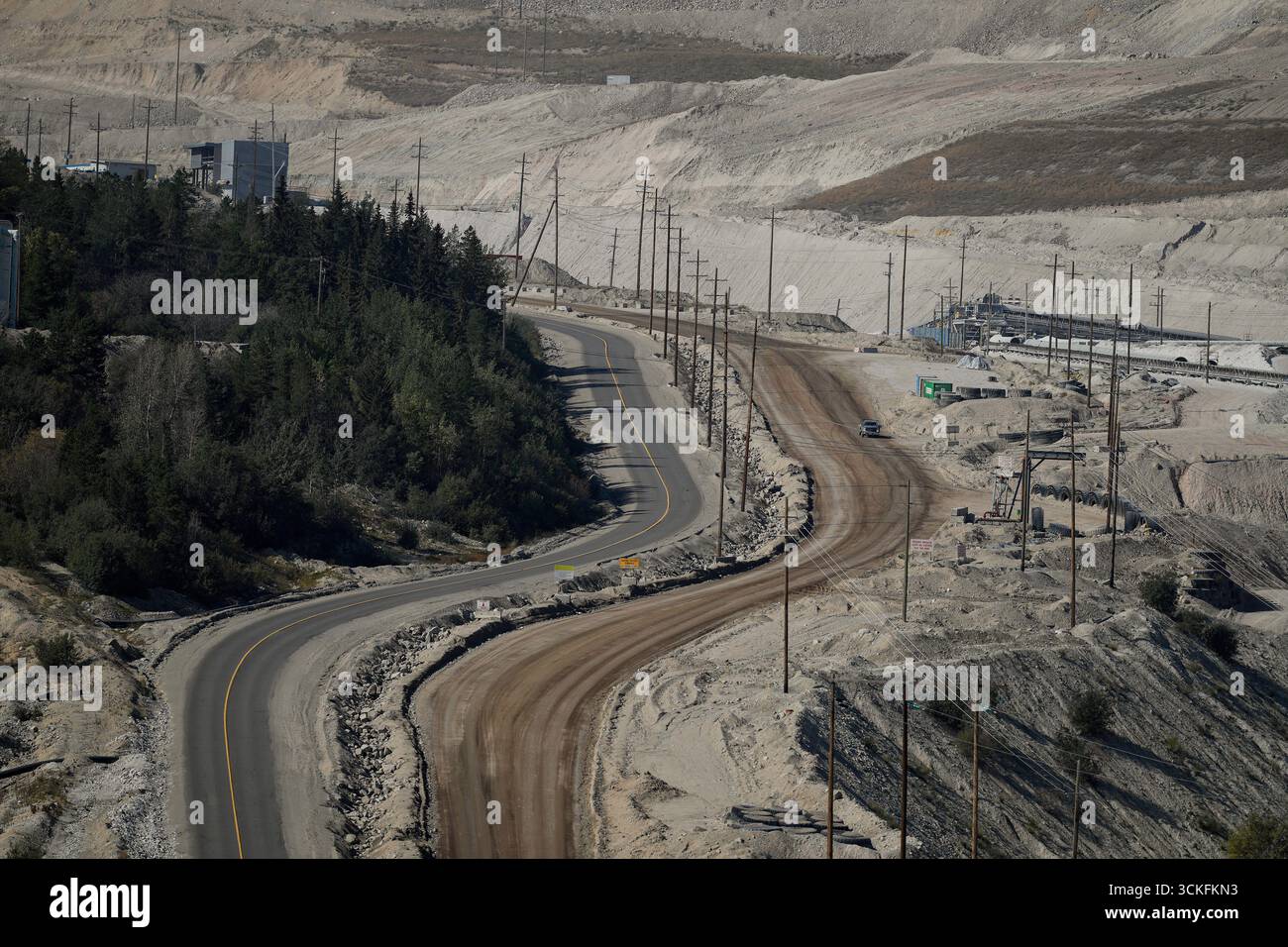 Teck Resources' Highland Valley Copper Mine is seen near Logan Lake ...