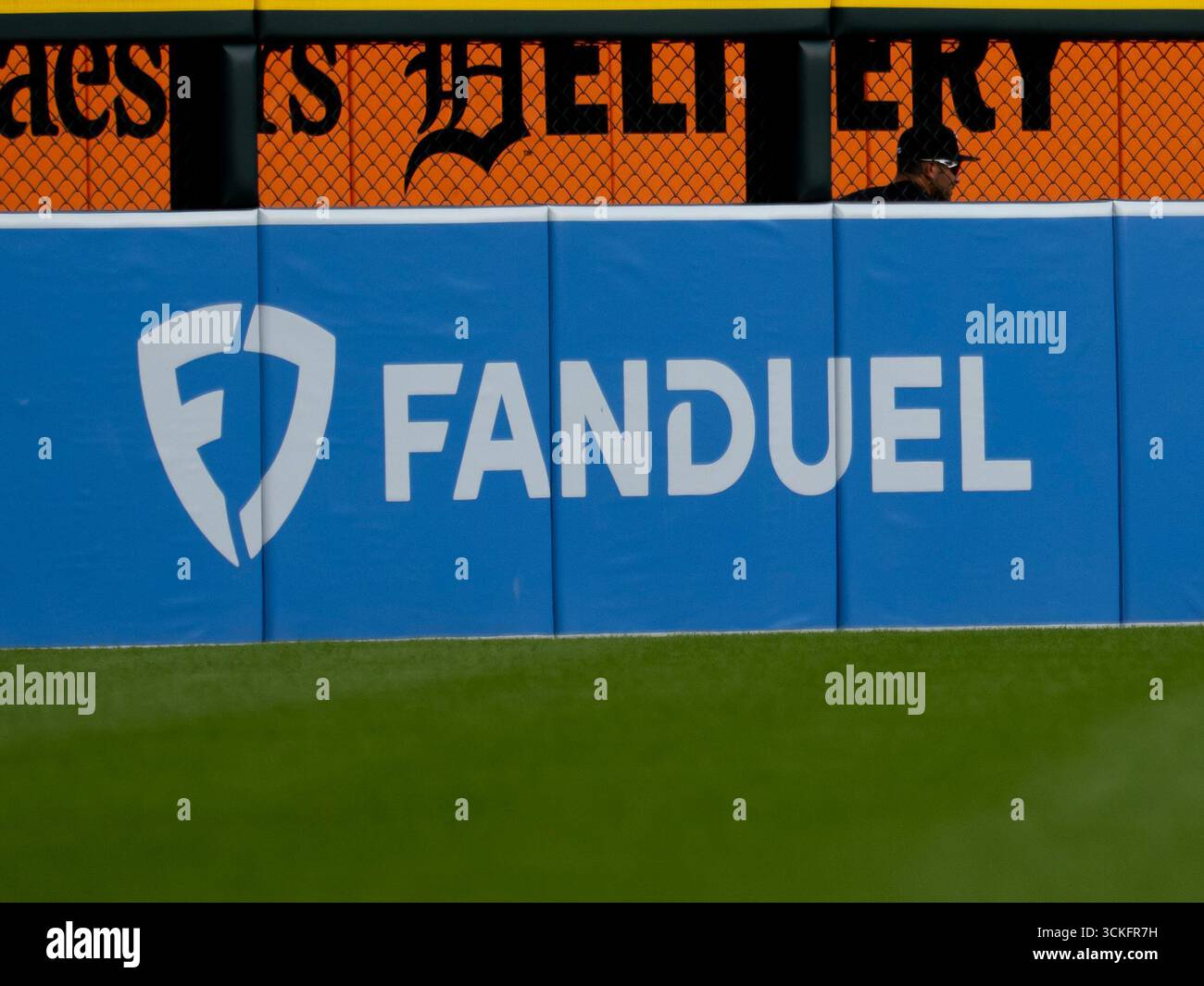 DETROIT, MI - SEPTEMBER 05: The FanDuel Sports Network logo is pictured ...