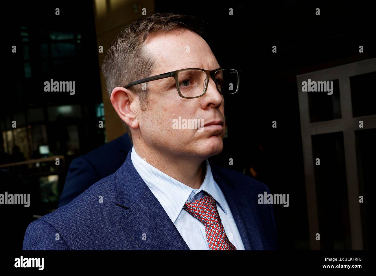 James Fitzgerald leaves the Melbourne MagistratesÕ Court in Melbourne ...