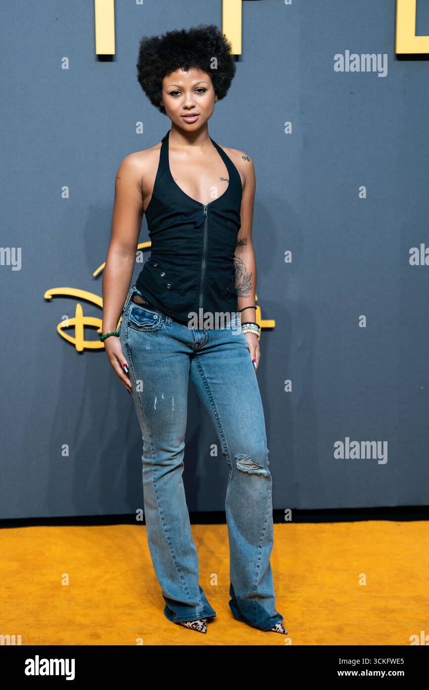 Myha'la attends the "Swiped" European Premiere at the Curzon Mayfair ...