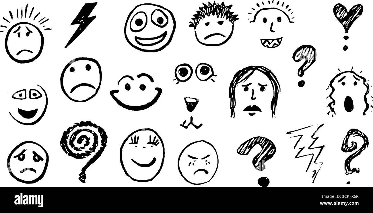 Expressive pastel Black and White Stock Photos & Images - Alamy