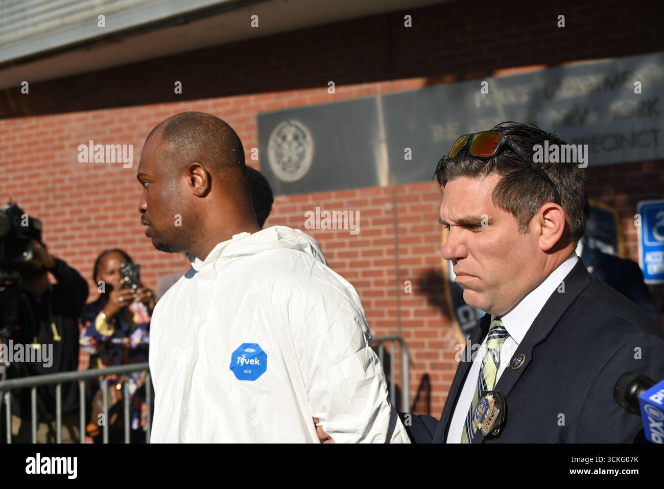 Queens, New York, Deer. 11th Sep, 2025. (new) police officials walk ...