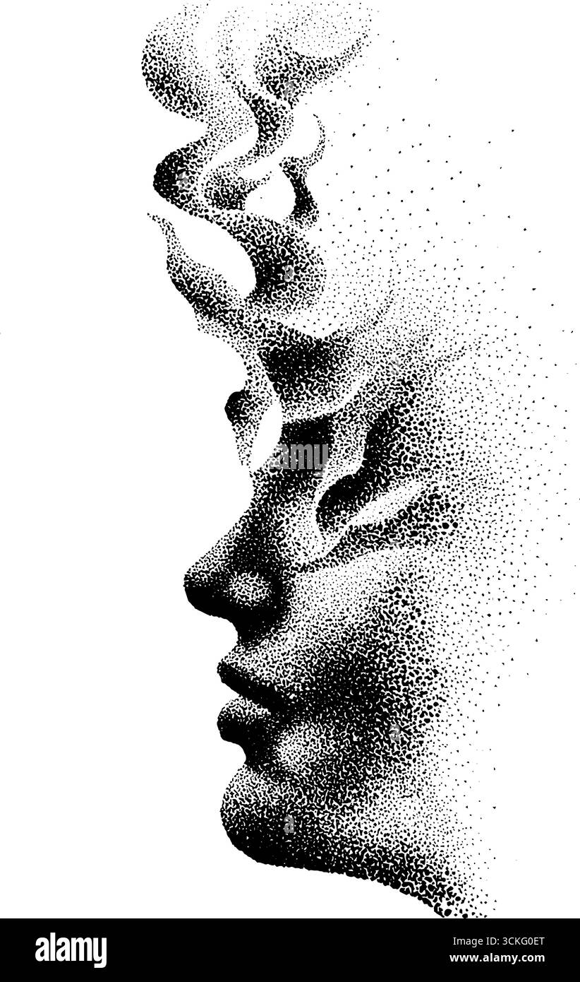 Grain profile Black and White Stock Photos & Images - Alamy