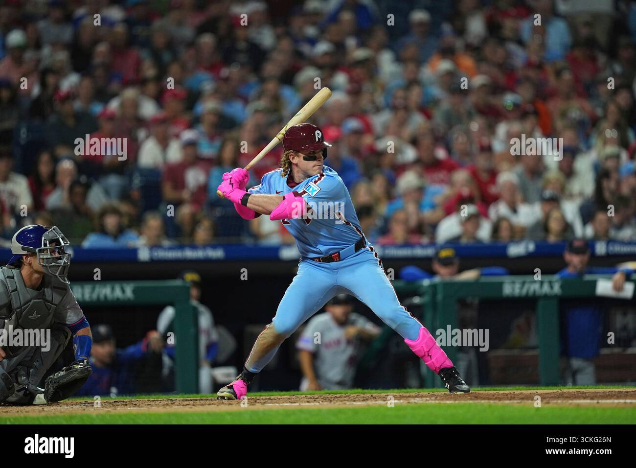 Philadelphia Phillies' Harrison Bader during the fifth inning of a ...