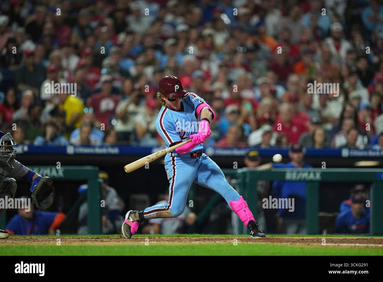 Philadelphia Phillies' Harrison Bader during the sixth inning of a ...
