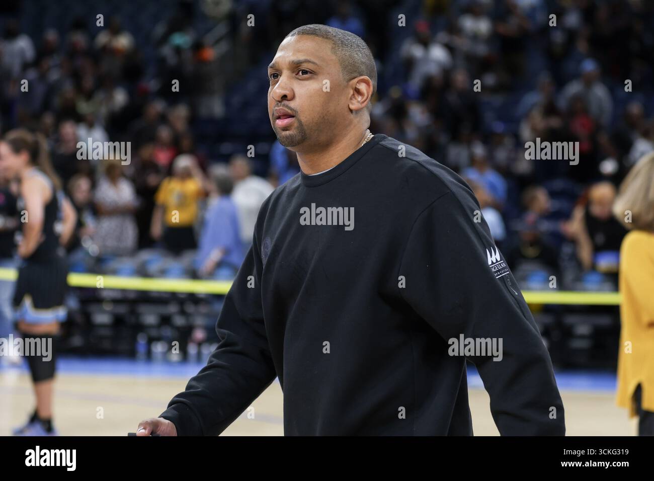 Chicago, USA, September 11, 2025: Chicago Sky Head Coach, Tyler Marsh ...