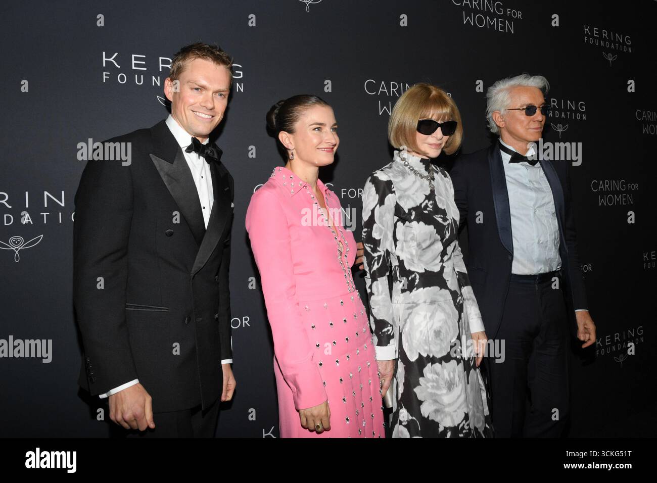 Mark Guiducci, Chloe Malle, Anna Wintour and Baz Luhrmann attend Kering ...