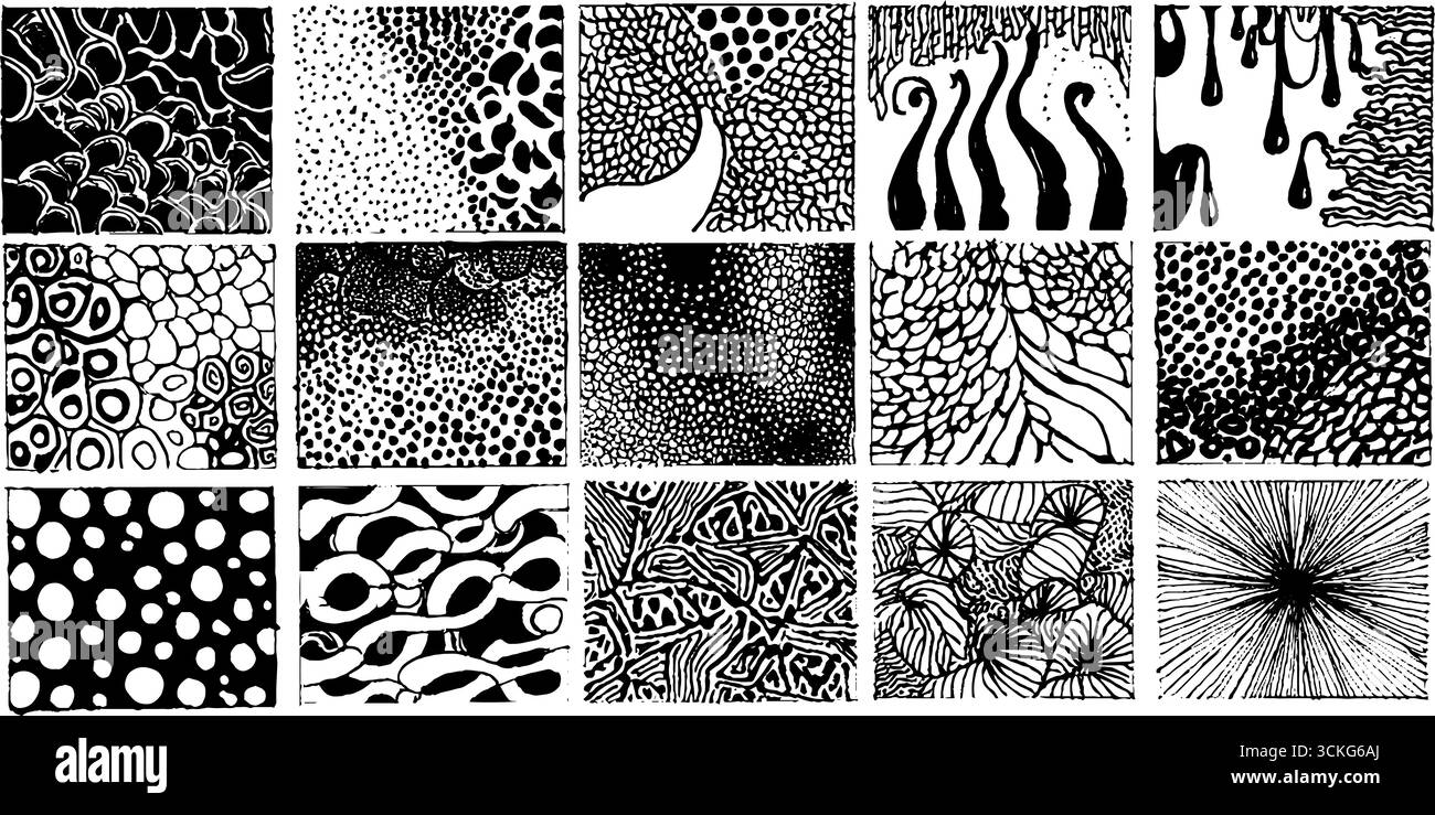 Intricate textures and patterns Cut Out Stock Images & Pictures - Alamy