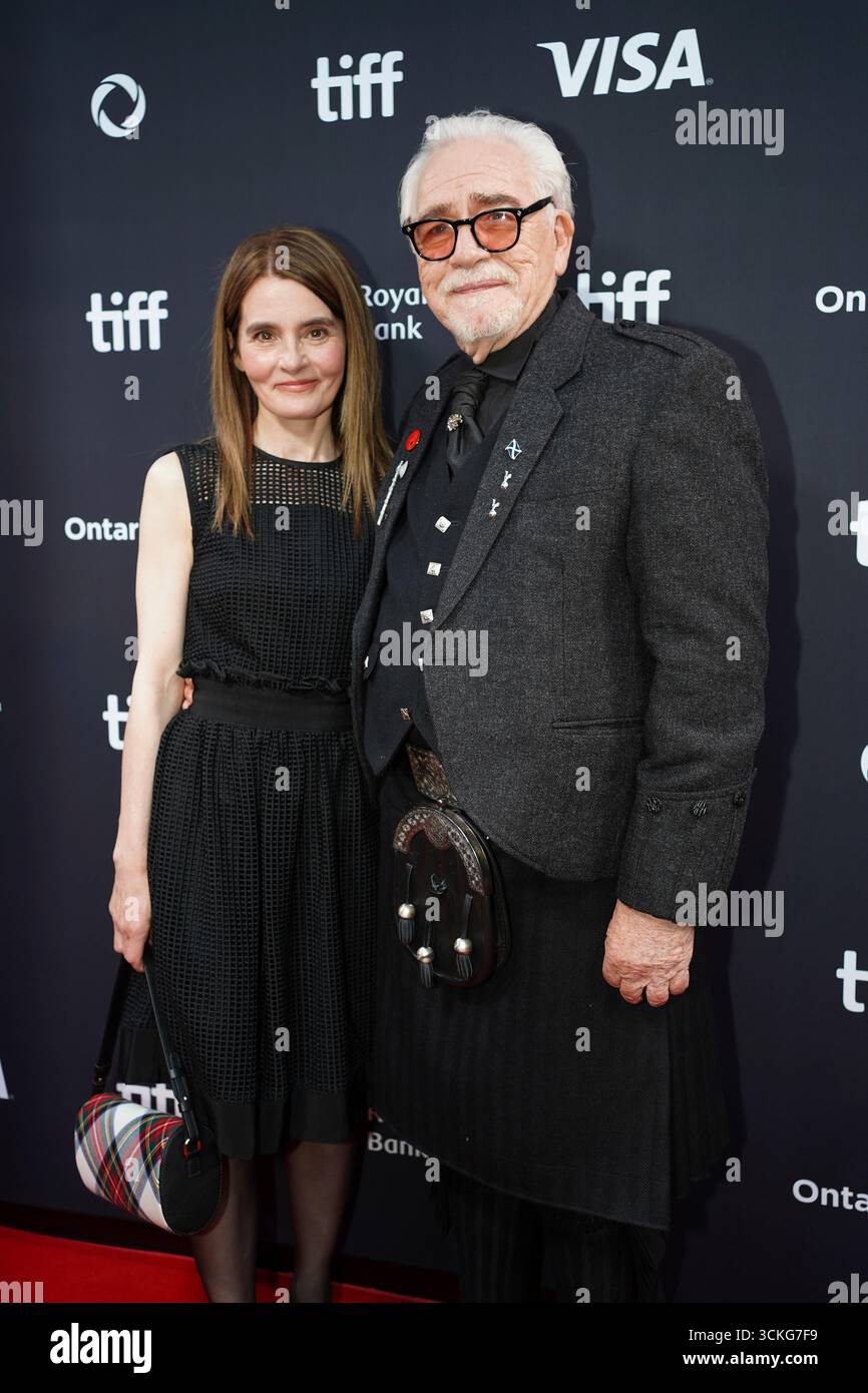 Toronto, Canada. 11th Sep, 2025. (L-R) Brian Cox and Shirley Henderson ...