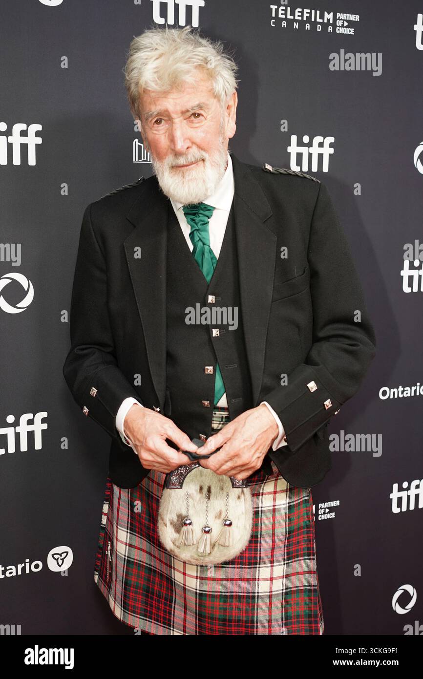 David Ashton attends the red carpet for the ‘Glenrothan’ premiere ...