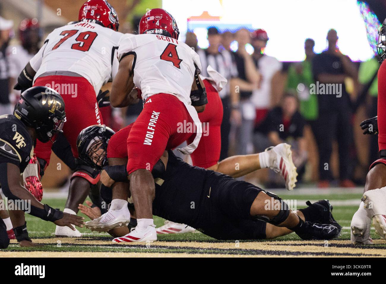 September 11, 2025: Wake Forest Demon Deacons defensive lineman Zach ...