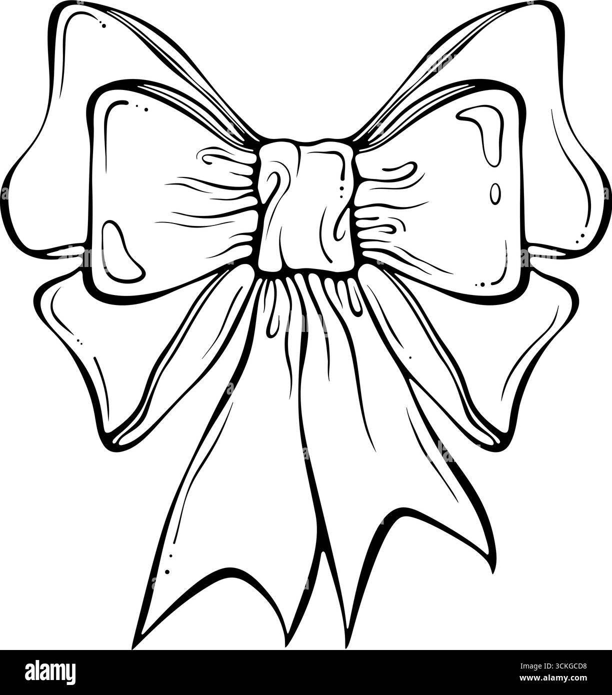 Double ribbon Black and White Stock Photos & Images - Alamy