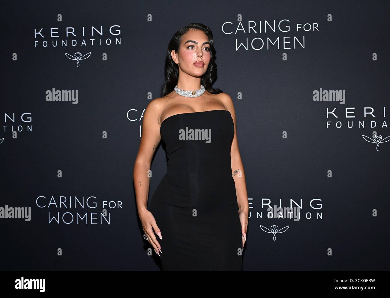 Georgina Rodriguez attends the Kering Caring for Women Dinner at The ...