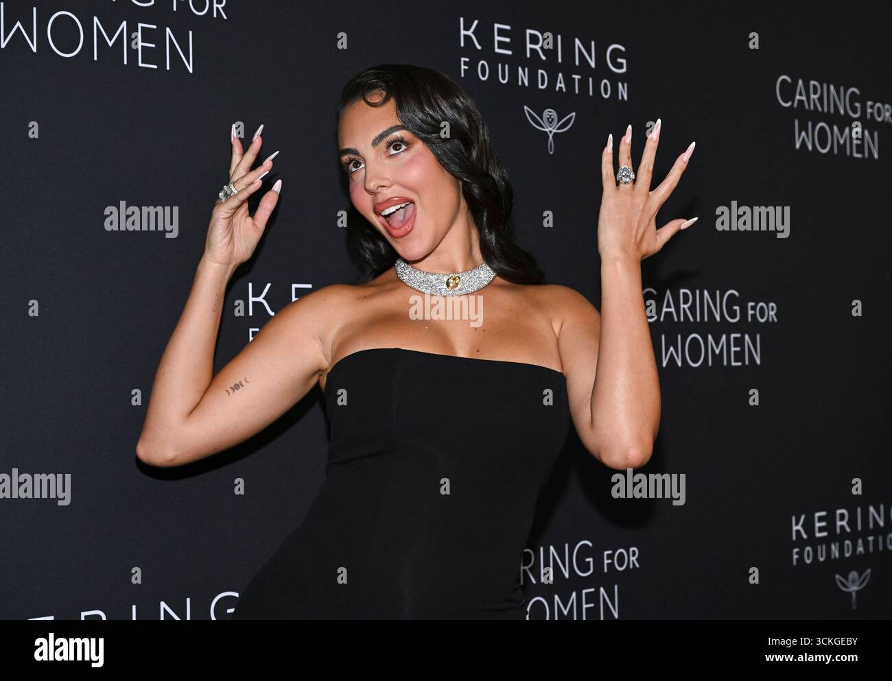 Georgina Rodriguez attends the Kering Caring for Women Dinner at The ...