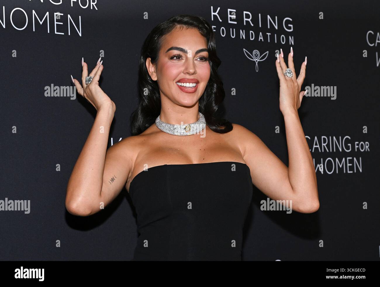 Georgina Rodriguez attends the Kering Caring for Women Dinner at The ...