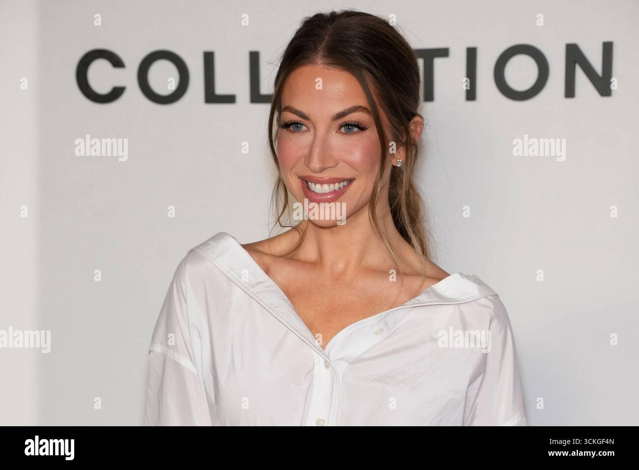 Stassi Schroeder Clark arrives at the Michael Kors Spring/Summer 2026 ...