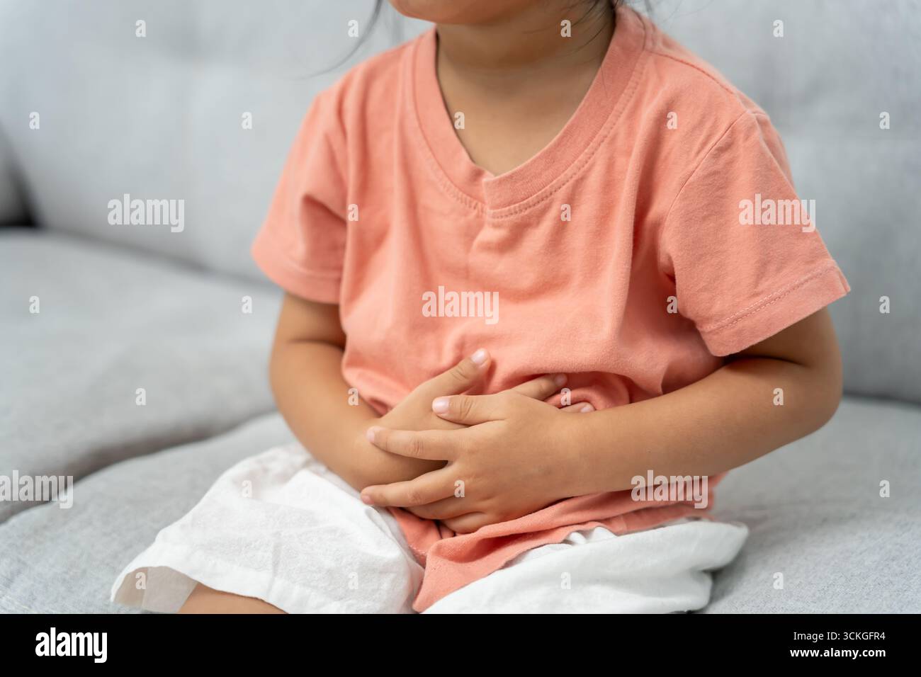 stomach ache. Children have abdominal pain, indigestion, gastritis ...