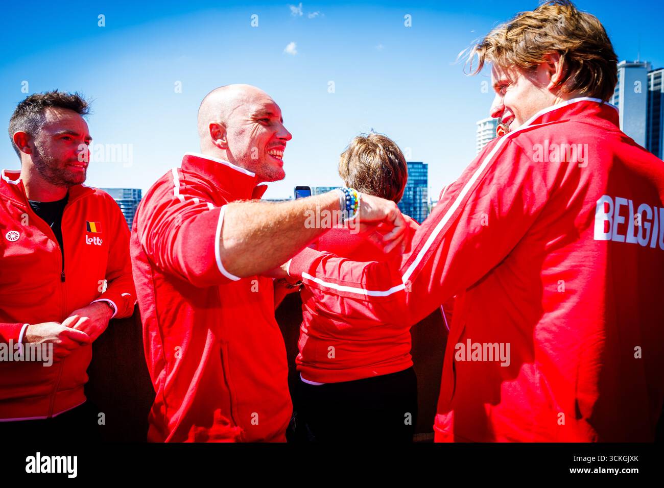 Sydney, Australia. 12th Sep, 2025. Belgian captain Steve Darcis and ...