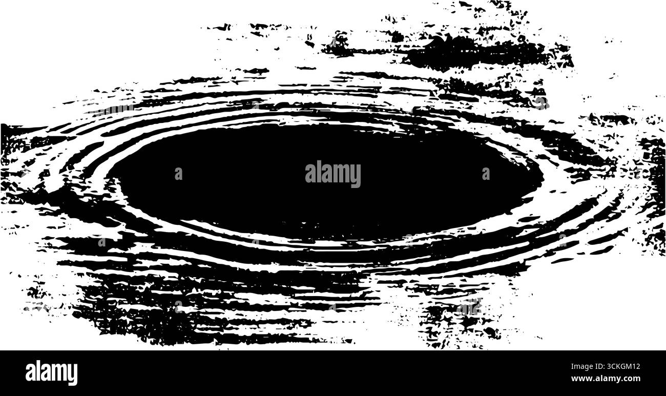 Black and white grunge rain puddle illustration for urban design ...