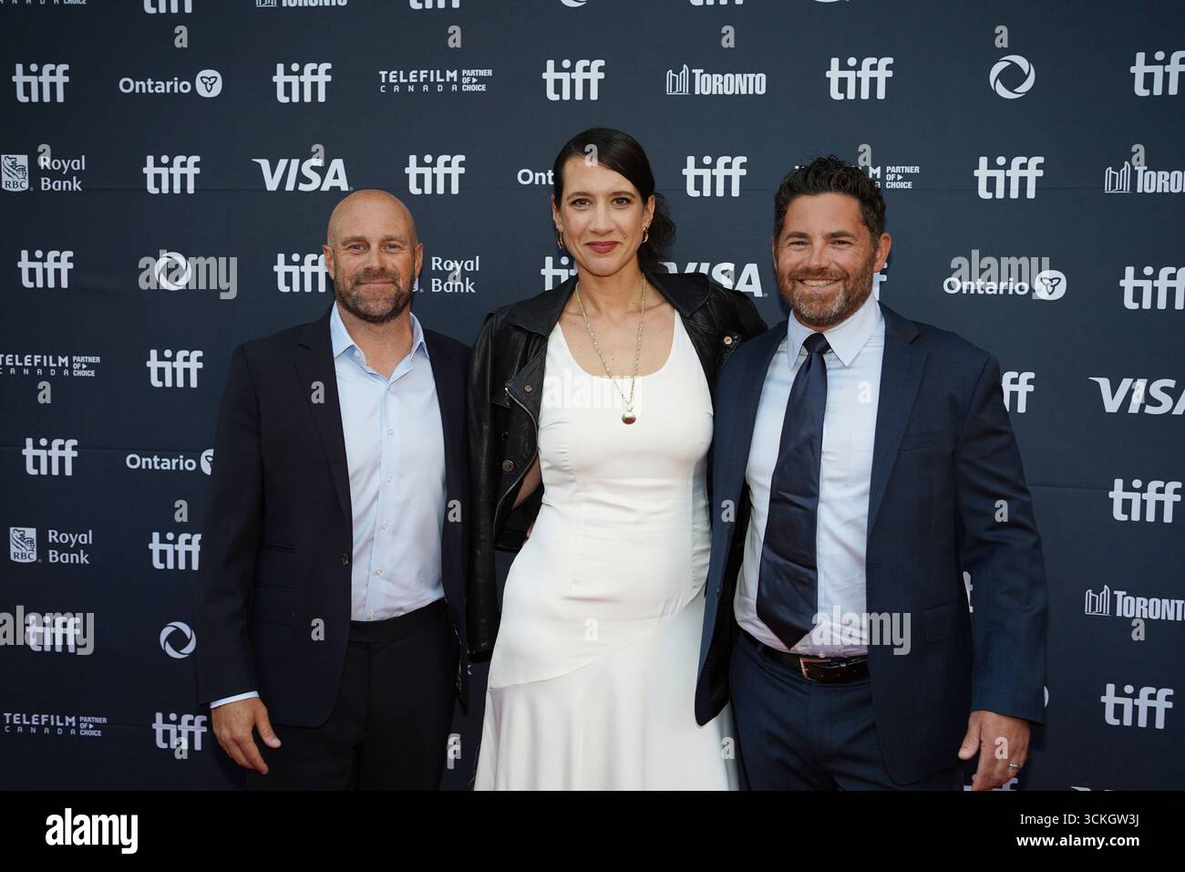 Toronto, Canada. 11th Sep, 2025. (L-R) Chris Lemole, Margot Hand, and ...