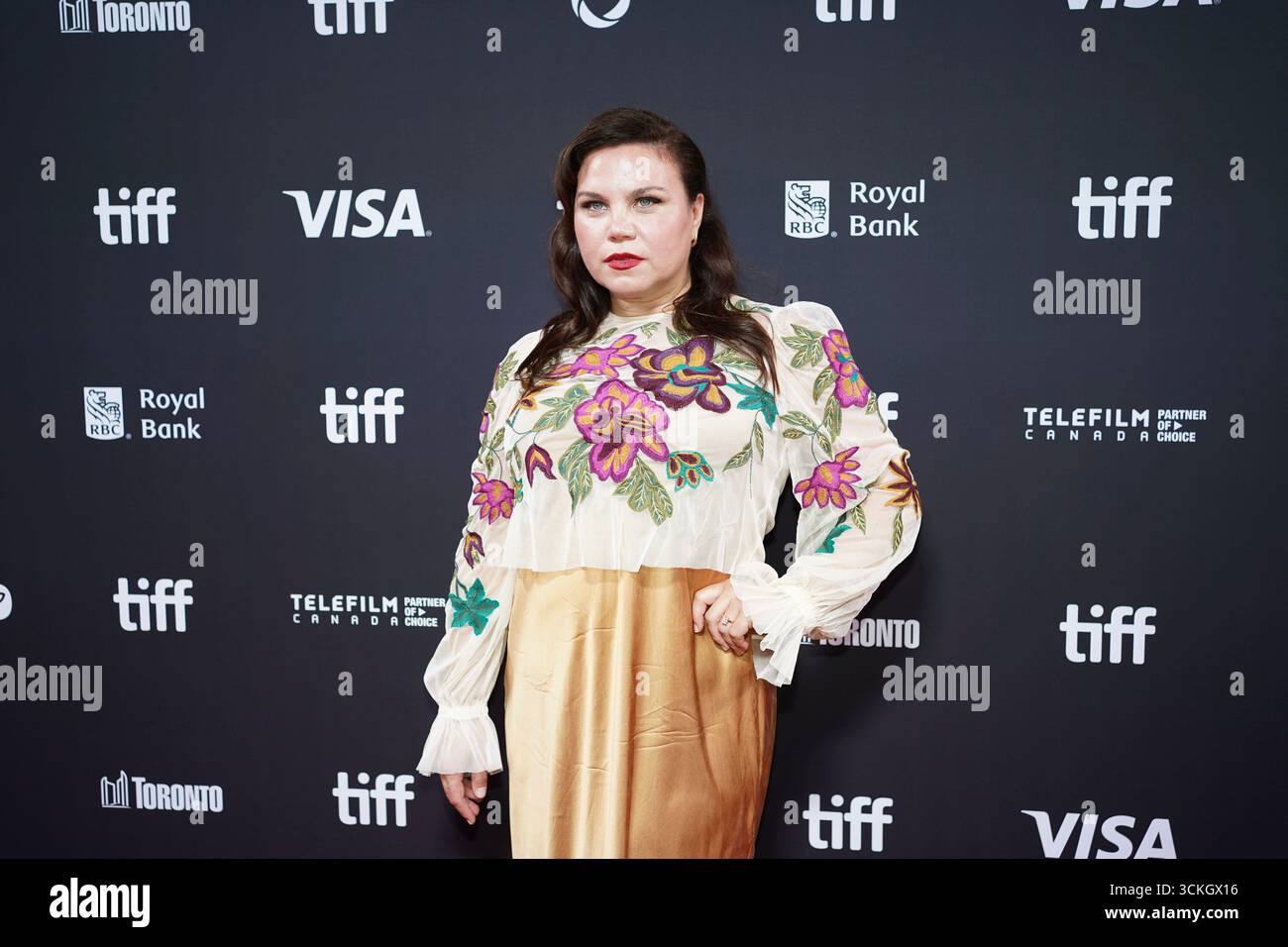 Ilona Smith attends the red carpet for the ‘Adulthood’ premiere during ...