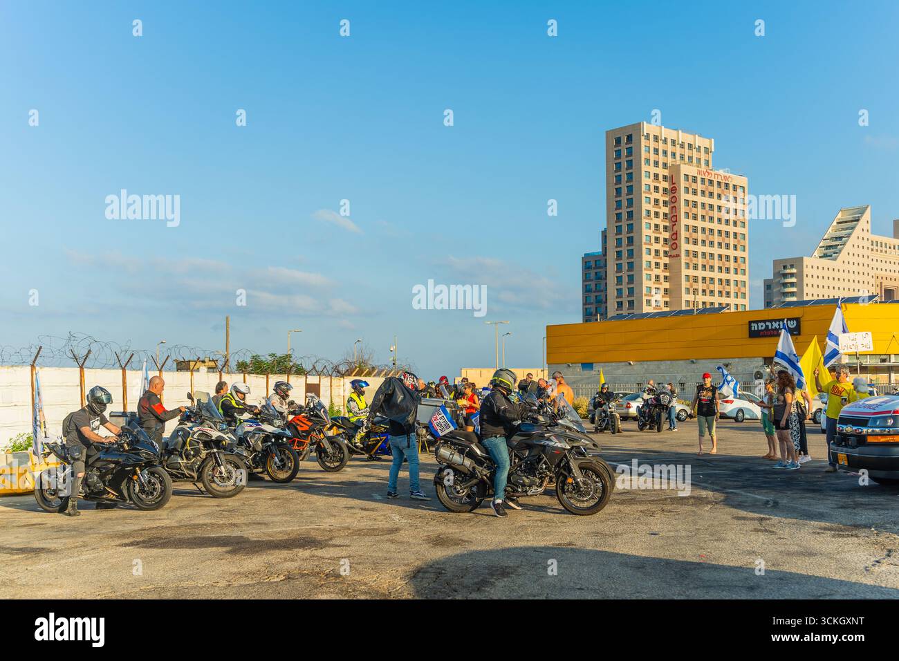 Haifa, Israel - September 12, 2025: Starting point of the OfNova ...