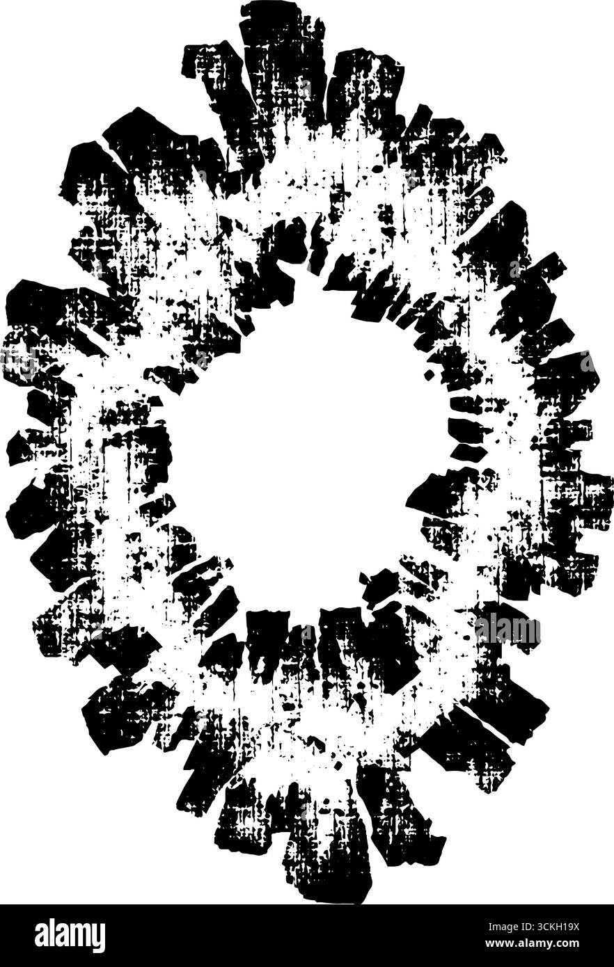 Striking circular design Black and White Stock Photos & Images - Alamy