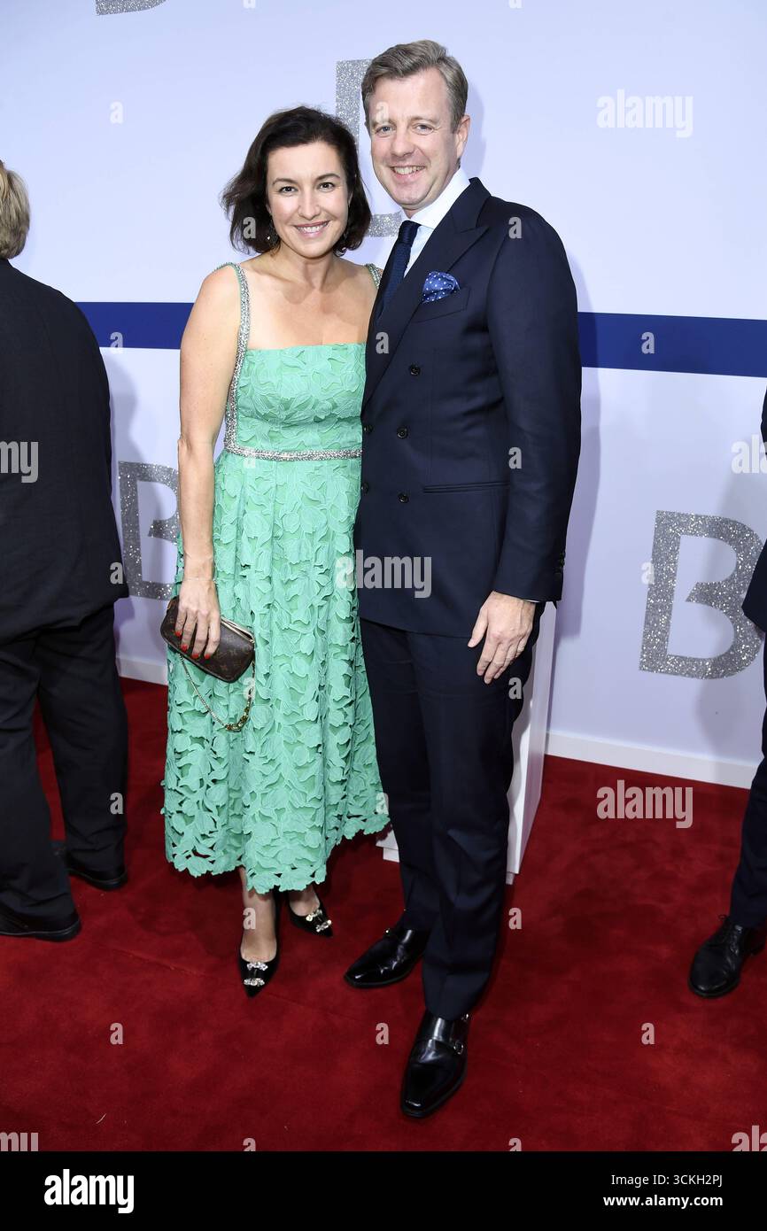 Dorothee Baer und Oliver Baer bei der BERTELSMANN Sommerparty in Berlin ...