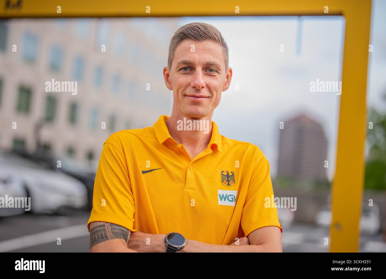 12 September 2025, Japan, Tokio: Athletics: Christopher Linke, walking ...