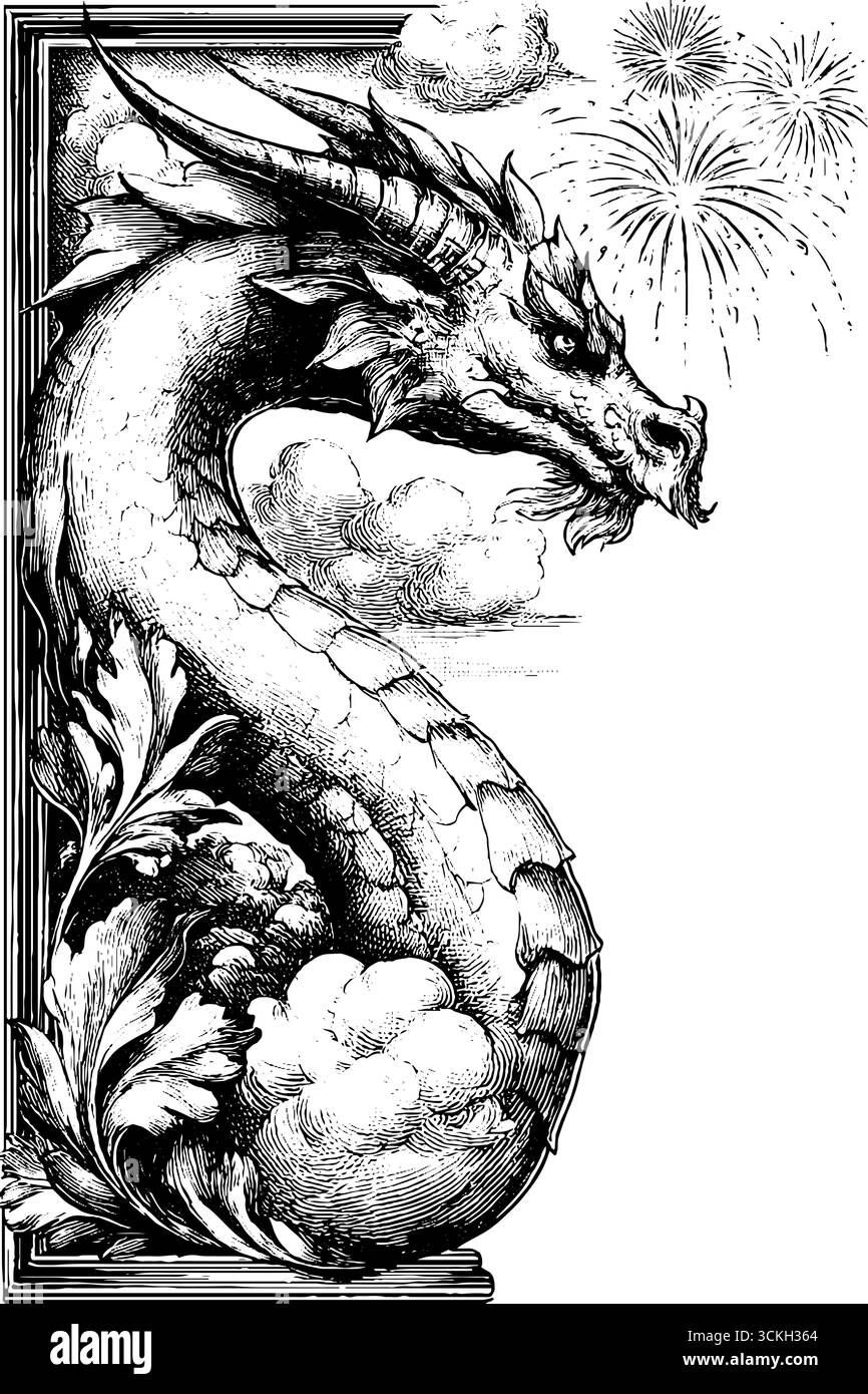 Decorative legend Black and White Stock Photos & Images - Alamy