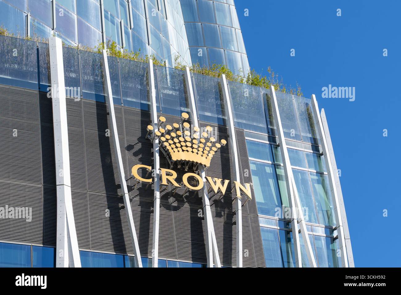 Crown resorts logo hi-res stock photography and images - Alamy