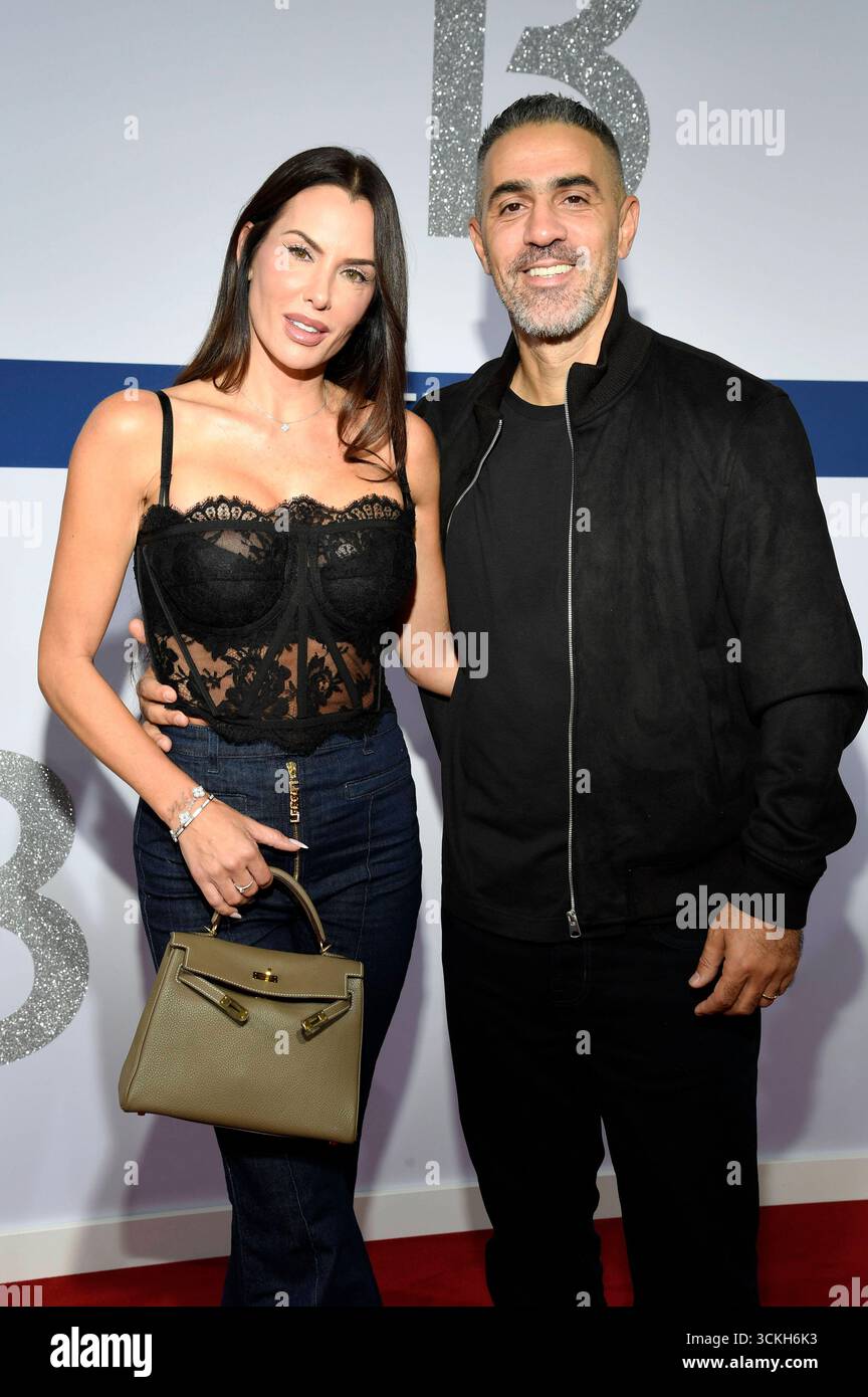 Bushido mit Ehefrau Anna-Maria Ferchichi bei der Bertelsmann Party 2025 ...