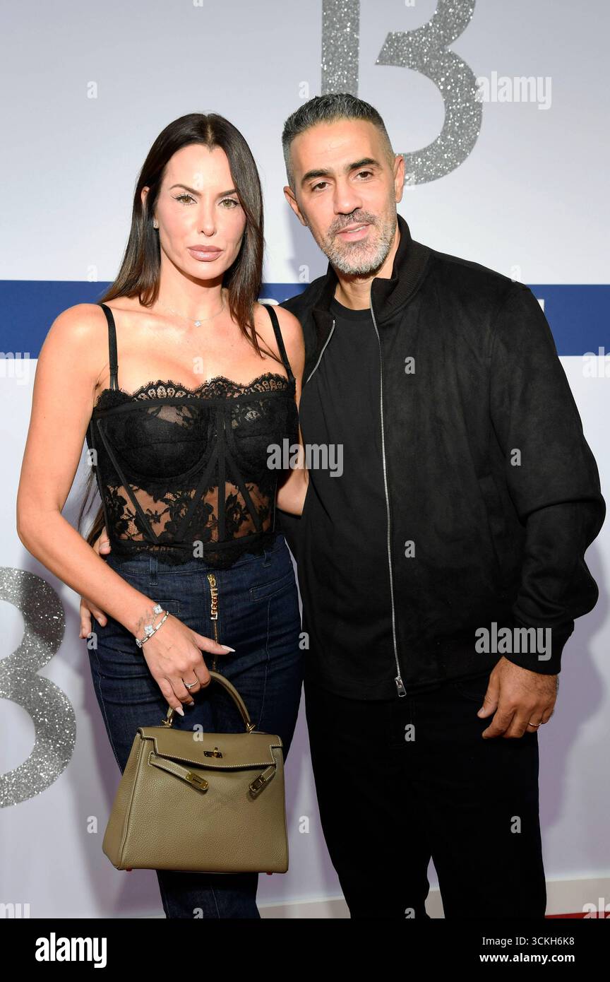 Bushido mit Ehefrau Anna-Maria Ferchichi bei der Bertelsmann Party 2025 ...